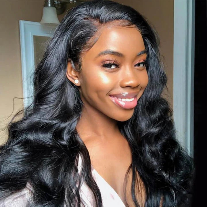 Upgraded "Mini Knotless" Full Lace/Whole Lace No Mesh Wig Body Wave ...