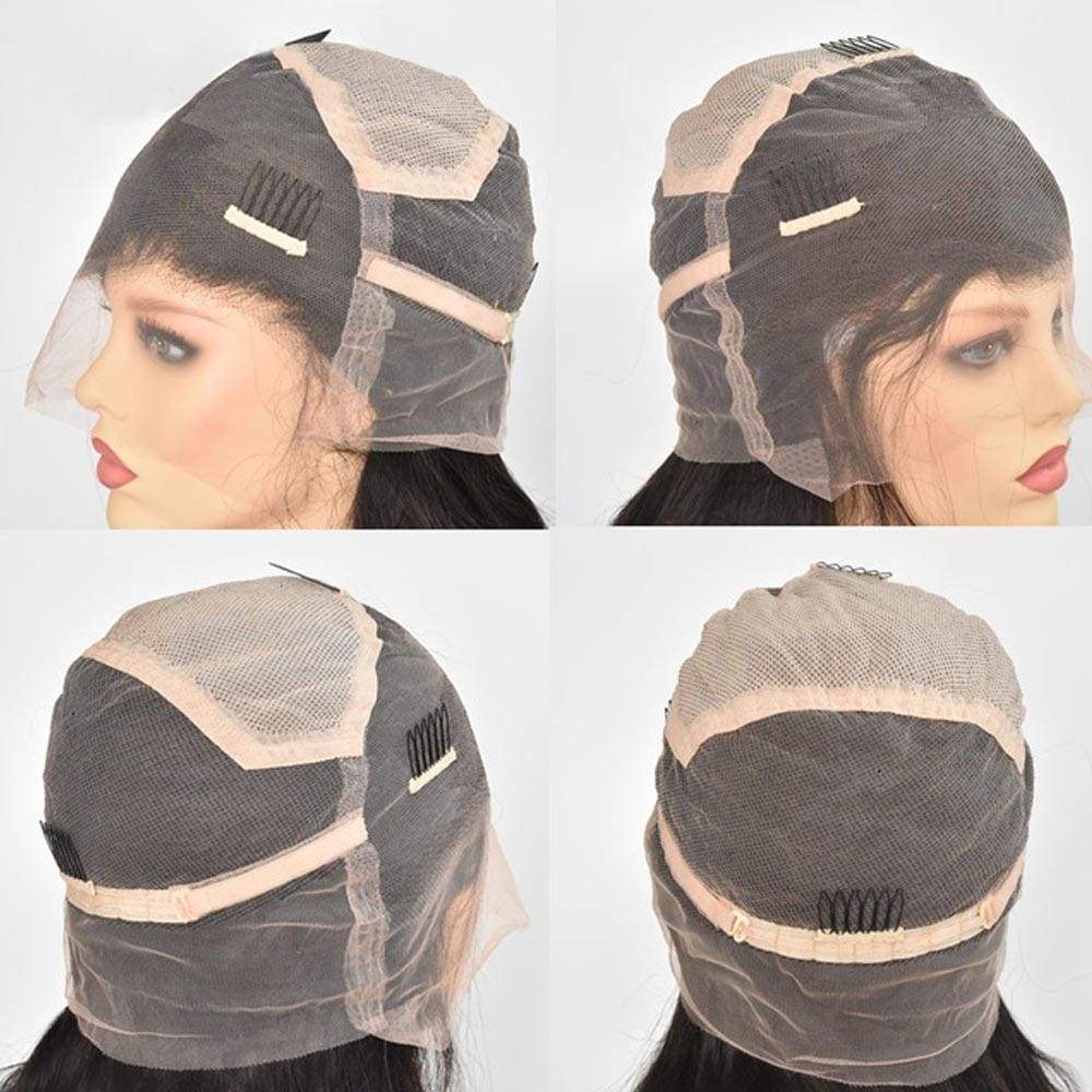 PRETTYLUXHAIR - Body Wave Full Fake Scalp Lace Wig